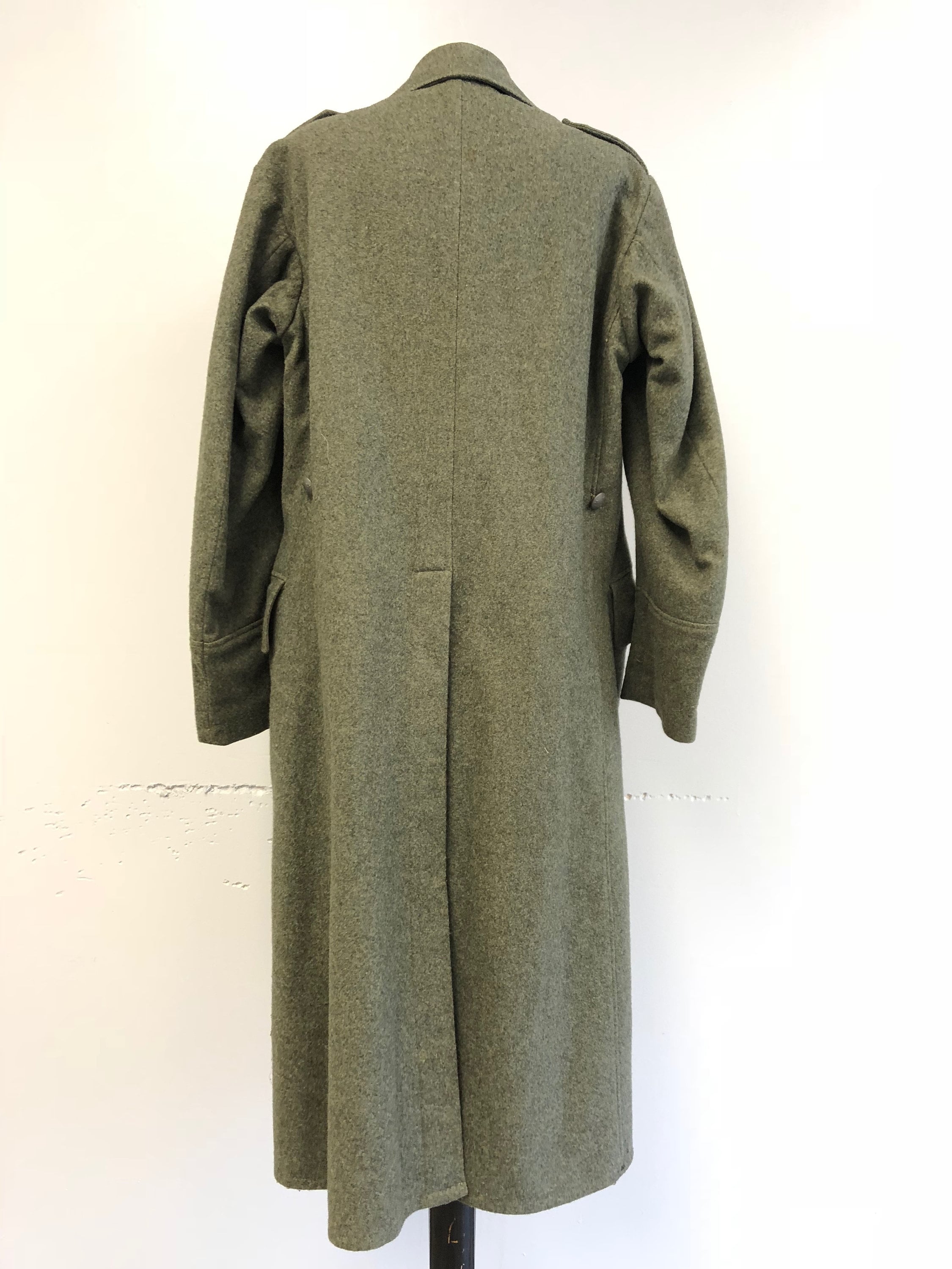 Vintage 1940's Swedish Military Overcoat | Etsy
