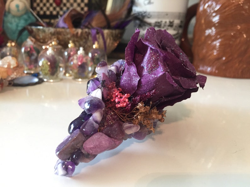 Powerful Crown Healing Atlantasite, Charoite, Ametrine, Auralite ...