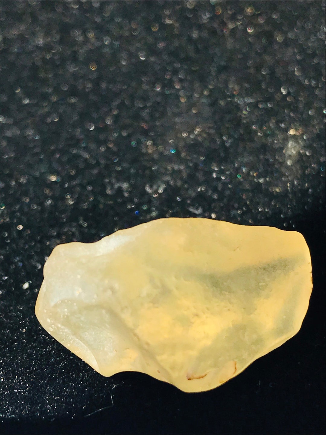 RARE Raw Large Libyan Tektite Crystal, Libyan Desert Glass With Living ...