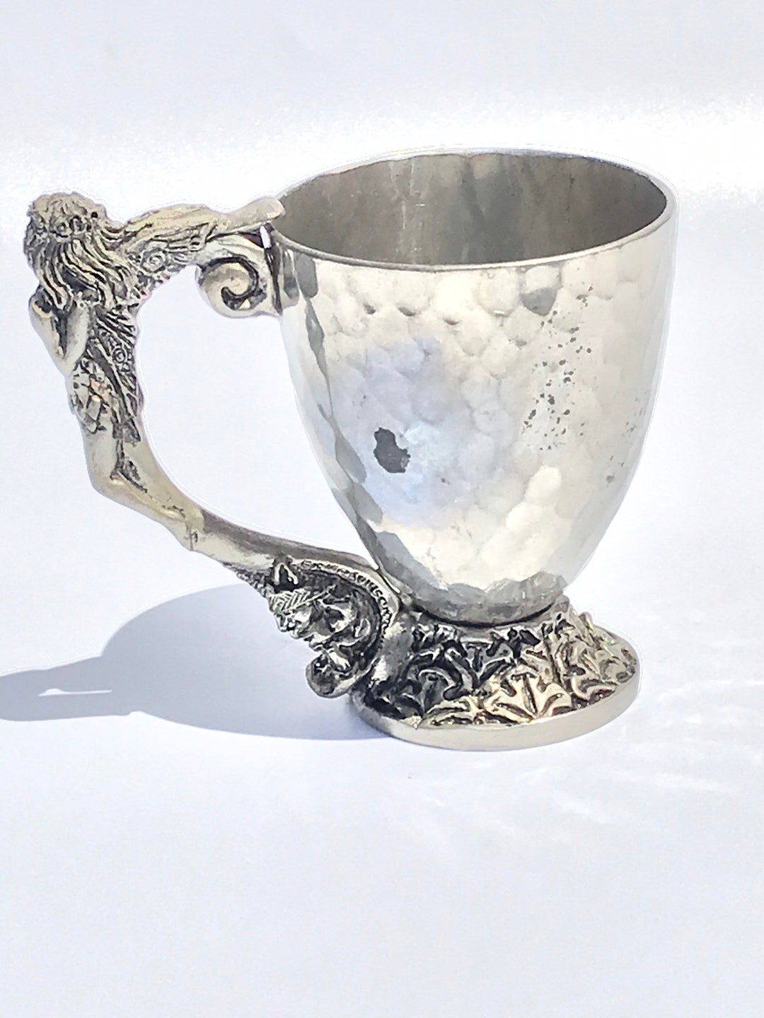 Vintage Mini Ornate Fairy Goblet Cup, Vintage Heavyweight Fairy Cup ...