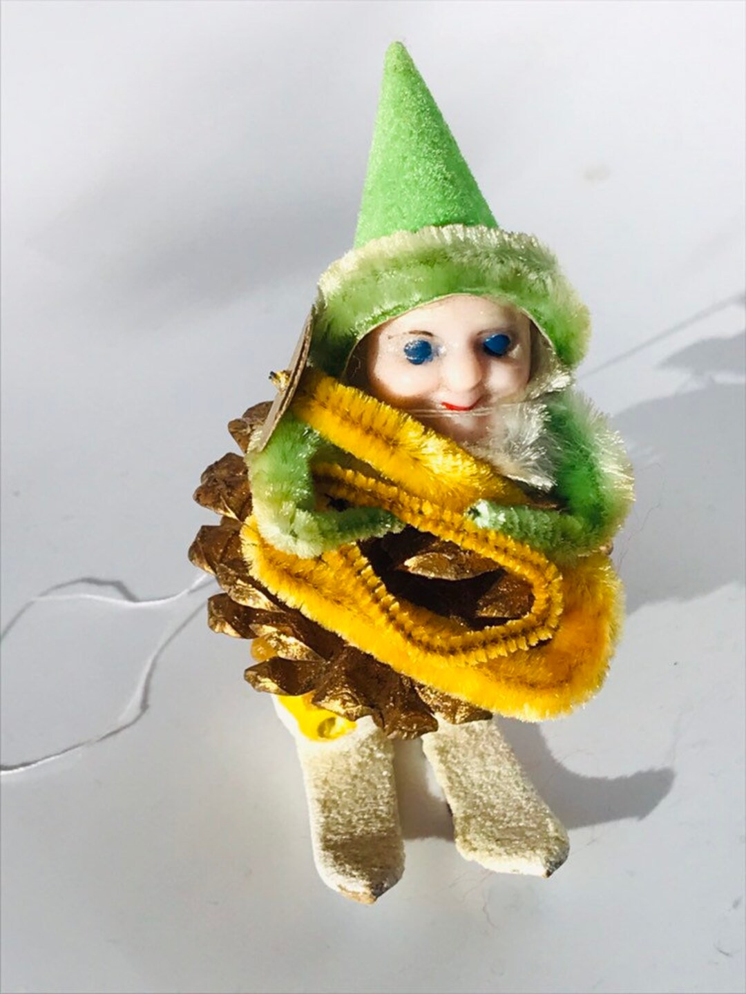 RARE Vintage Japan Pipe Cleaner Elf Figurine Antique Elf - Etsy