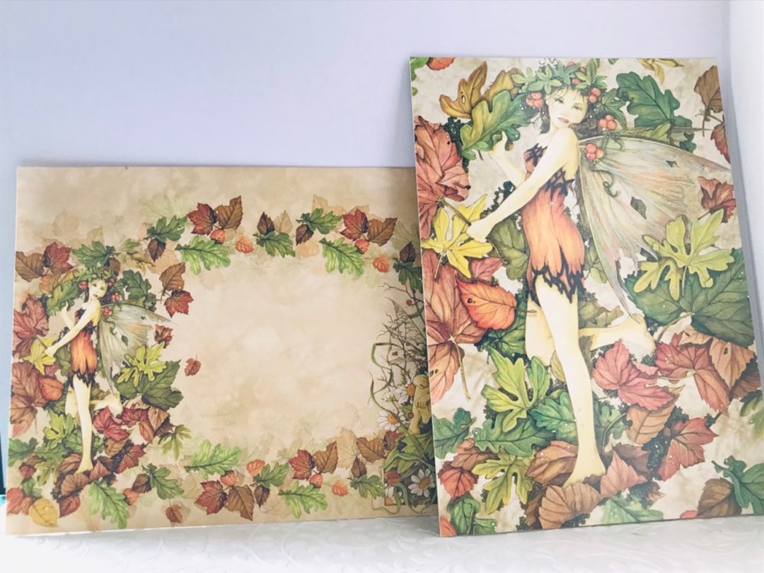 Rare Vintage Fairy Card, Fairy Greeting Cards - Etsy