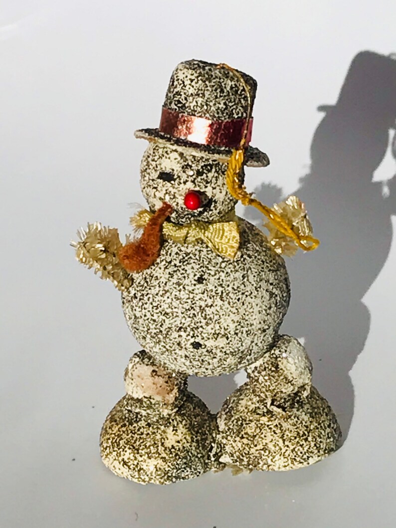 Very RARE Vintage Pipe Cleaner Snowman From Japan Japanese - Etsy