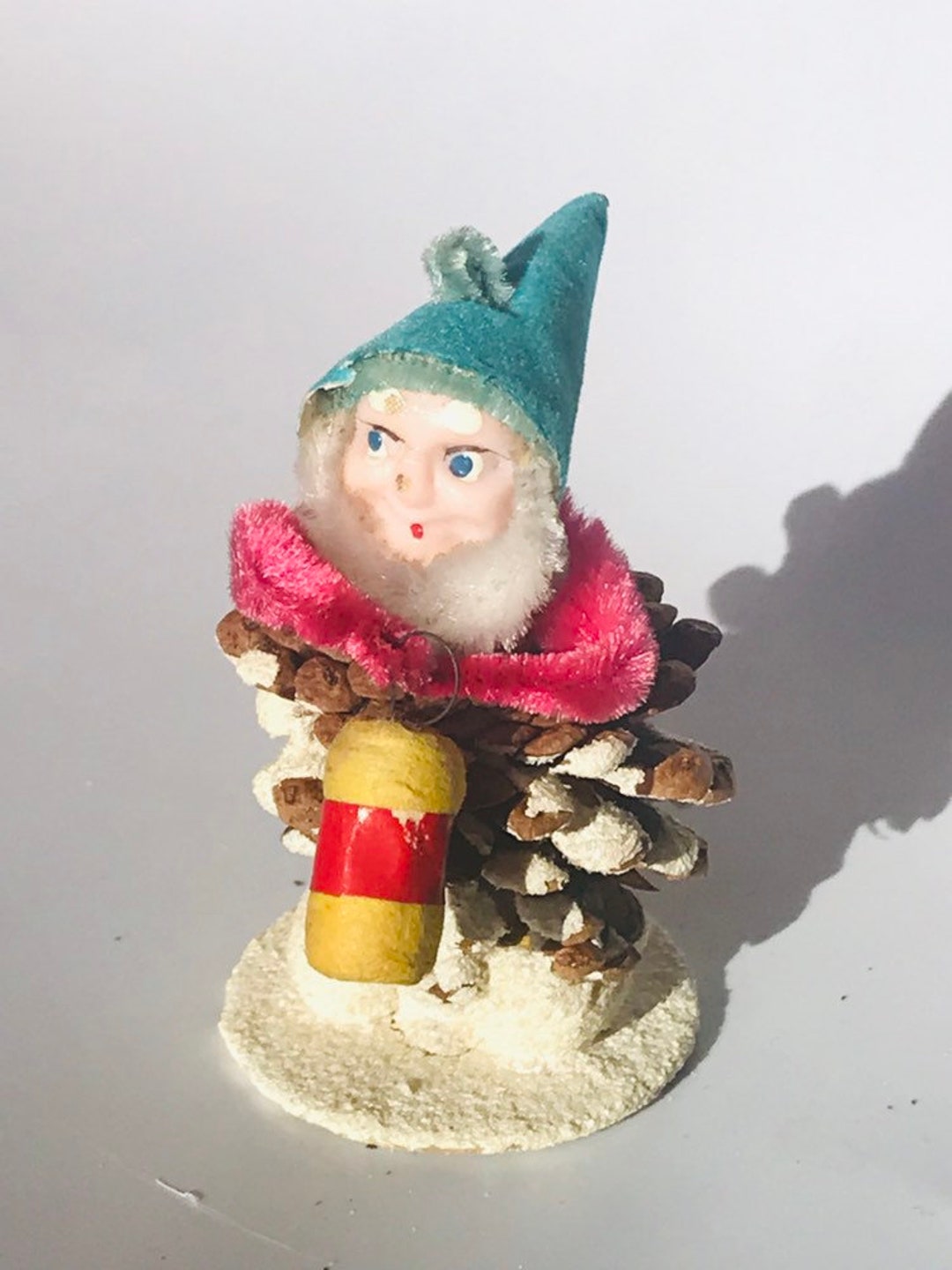 RARE Antique Vintage Pipe Cleaner Elf From Japan, Japanese Pine Cone ...