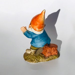 RARE Vintage Enesco Gnome Figurine, Swedish Tomte, Kabouter - Etsy