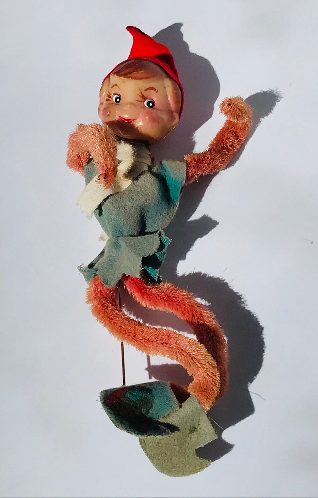 Antique Knee Hugger Elf, Elf Ornament, Vintage Elves, Antique Made in ...