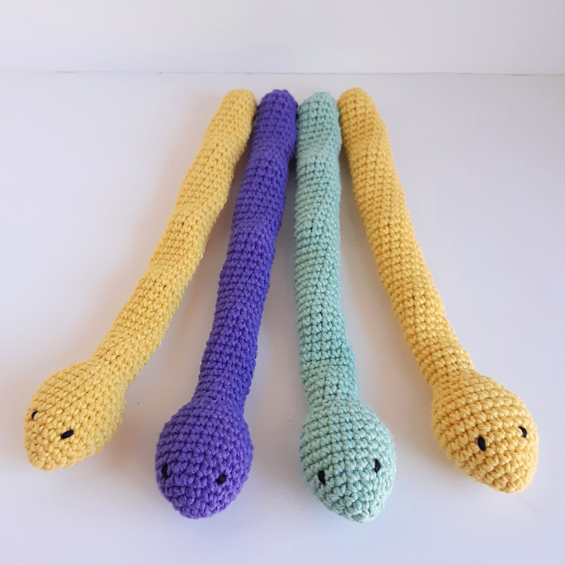 Fidget Snake Crochet PDF Pattern Sensory Aid Therapy Toy | Etsy