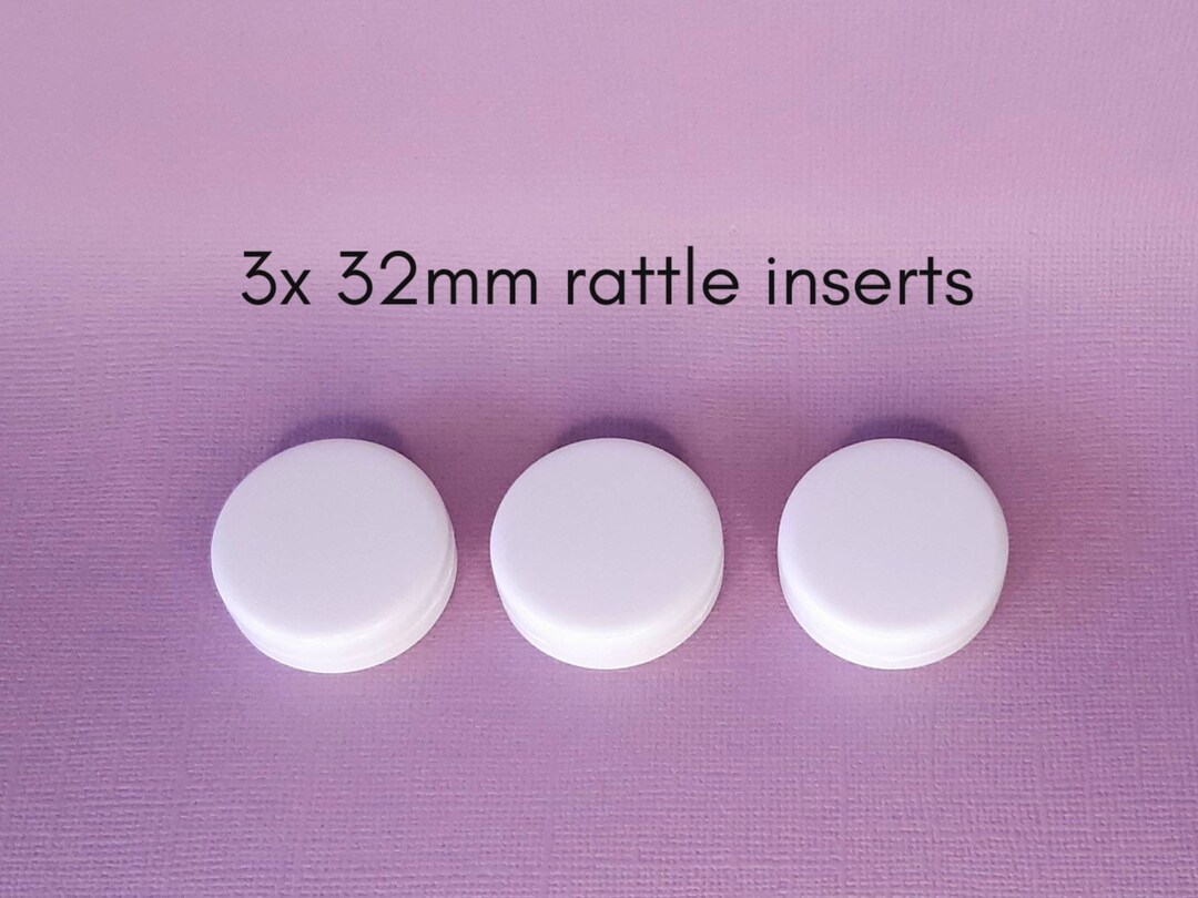 Rattle Insert, Noise Maker, 32mm Rattle Insert, Rattler, Doll Making ...
