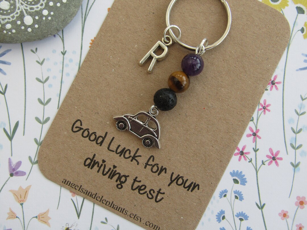 Driving Test Keyring, Driving Test Diffuser Keychain, Good Luck Gift ...