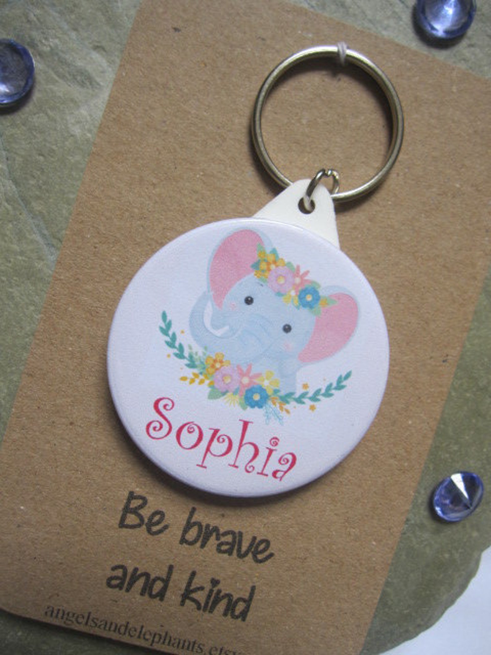 Personalised Childrens Keyring Keychain Back to School - Etsy