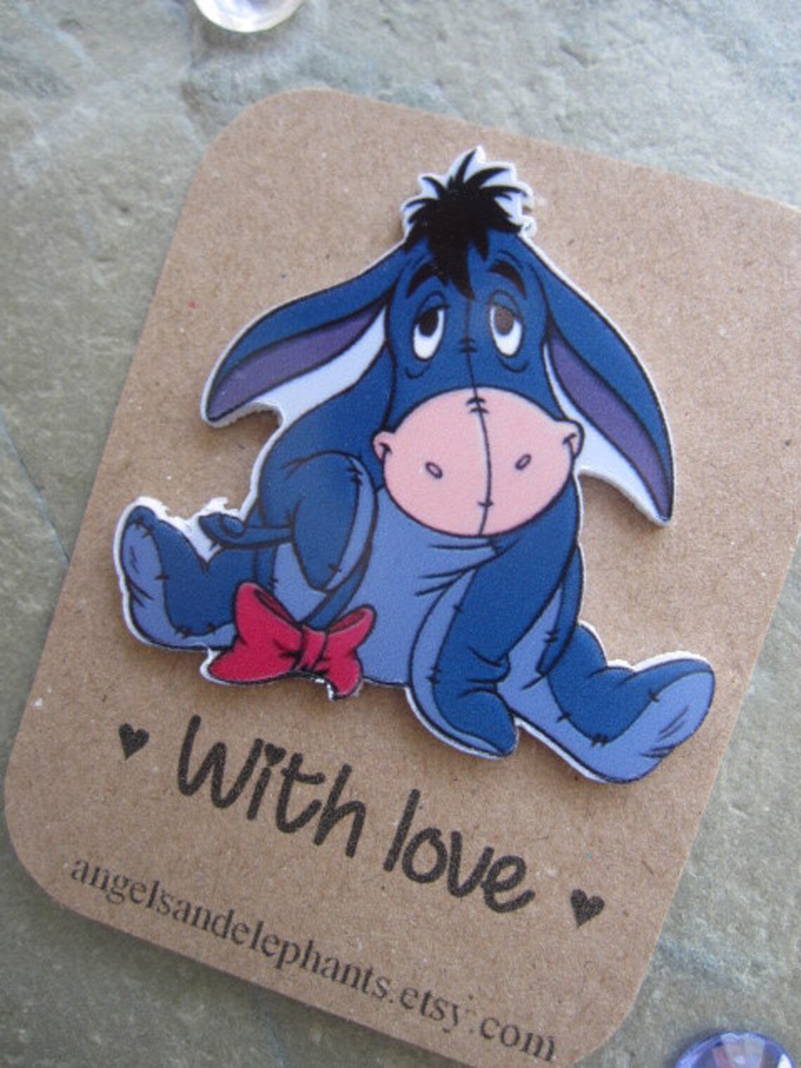 Needle Minder Magnetic Eeyore Cross Stitch / Sewing / - Etsy
