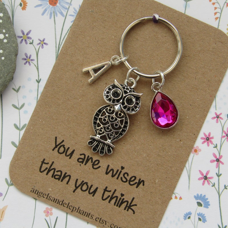 Owl Key Ring - Etsy UK