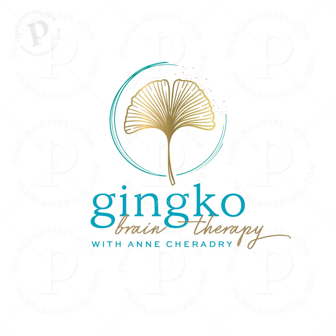 Gingko Logo Health Logo Leaf Logo Wellness Logo Branding - Etsy UK