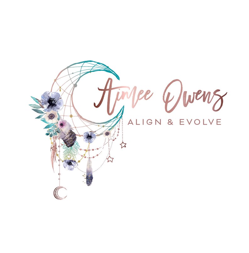 Boho Logo Bohemian Logo Design Dreamcatcher Logo Branding | Etsy