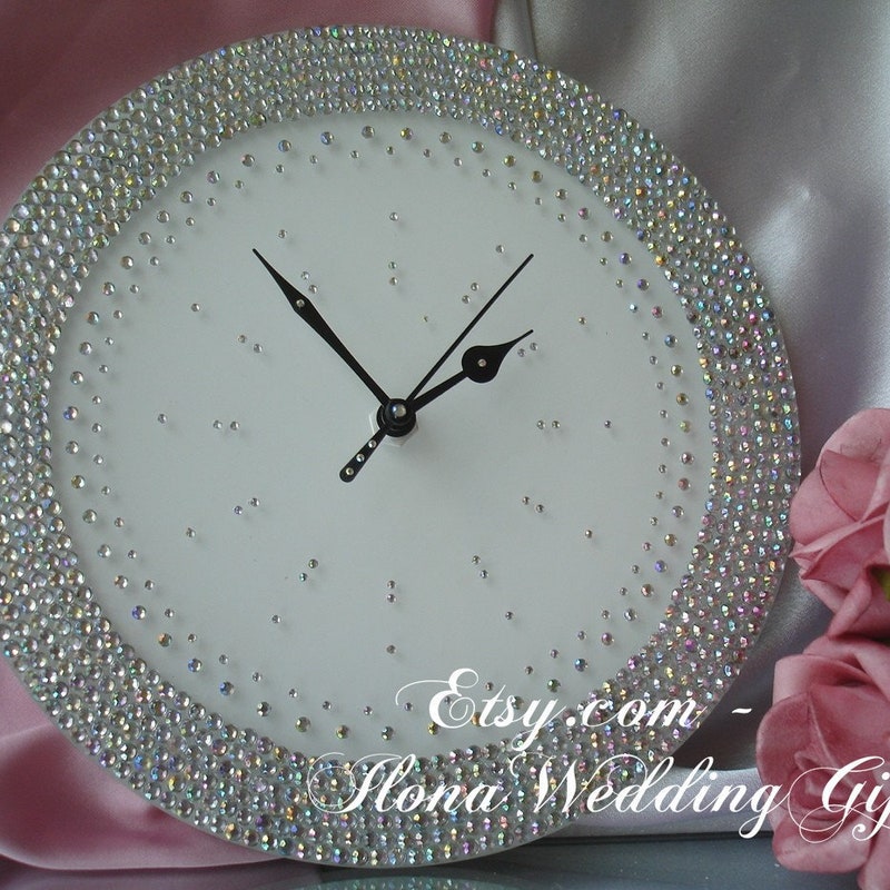 Swarovski Clock - Etsy