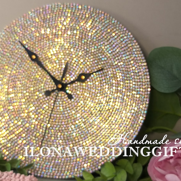 Gold Sun Clock - Etsy