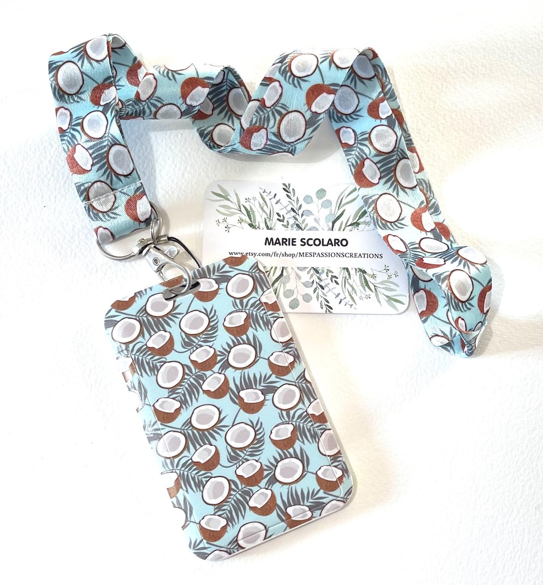 Neck Strap, Key Ring Lanyard, Bus Card Lanyard, Navigo Pass + Badge ...
