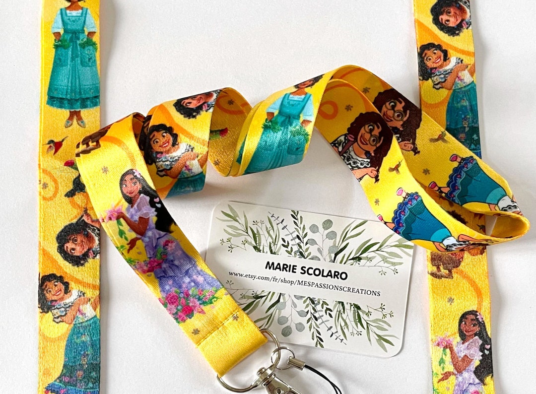 Neck Strap, Key Ring Cord, Strap, Bus Card, Navigo Pass CHARACTERS - Etsy