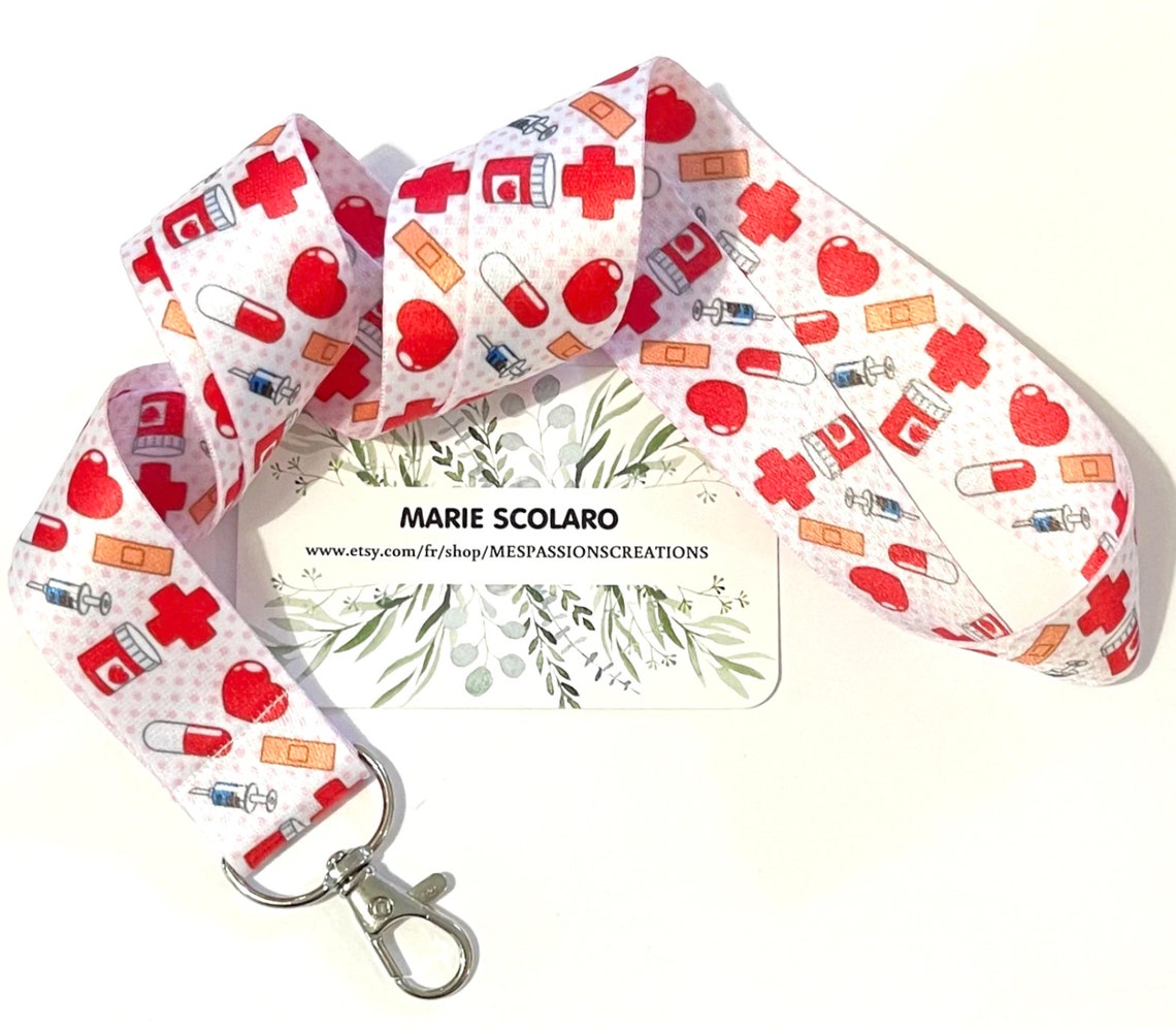 Neck Strap, Key Ring Cord, Lanyard, Bus Card, Navigo Pass Ref LM3 ...