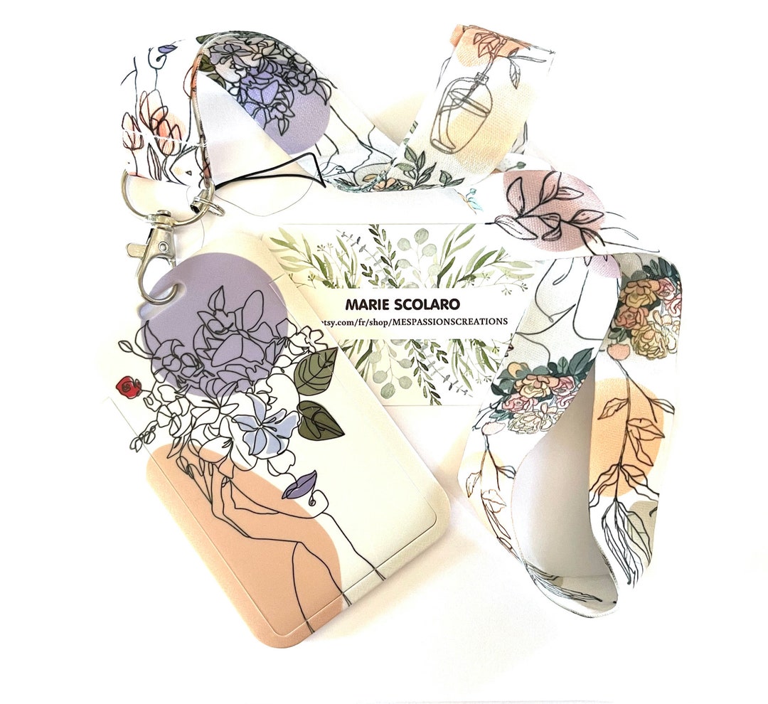 Neck Strap, Key Ring Cord, Lanyard, Bus Card, Navigo Pass or Card/badge ...