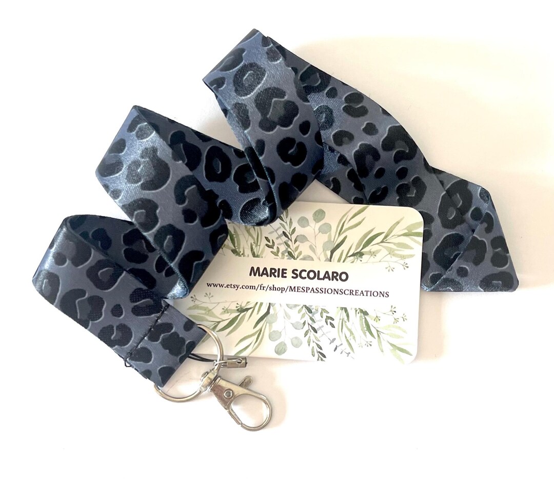 Neck Strap Bus Card, Navigo Pass Animal Fur Theme - Etsy