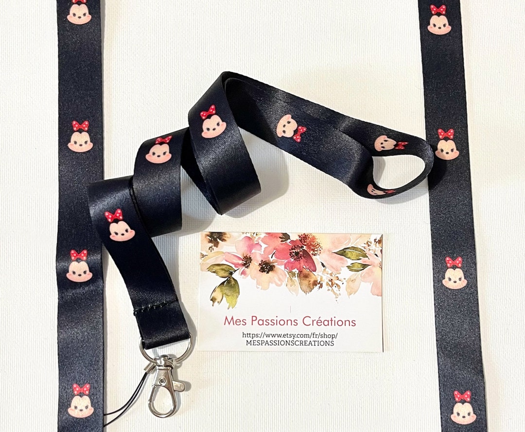Neck Strap, Key Ring Cord, Strap, Bus Card, Navigo Characters Pass - Etsy
