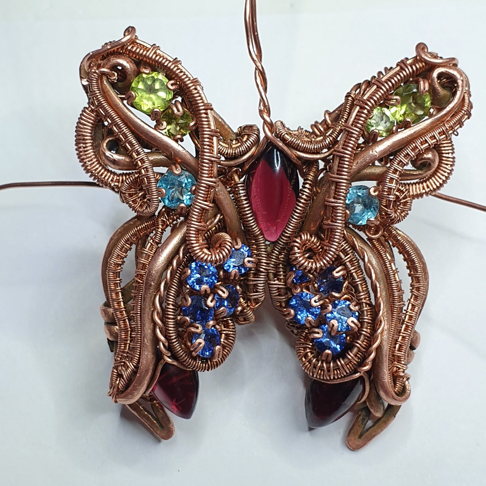 TUTORIAL - Butterfly - Wire Wrap Pendant Tutorial - DIY Jewellery ...