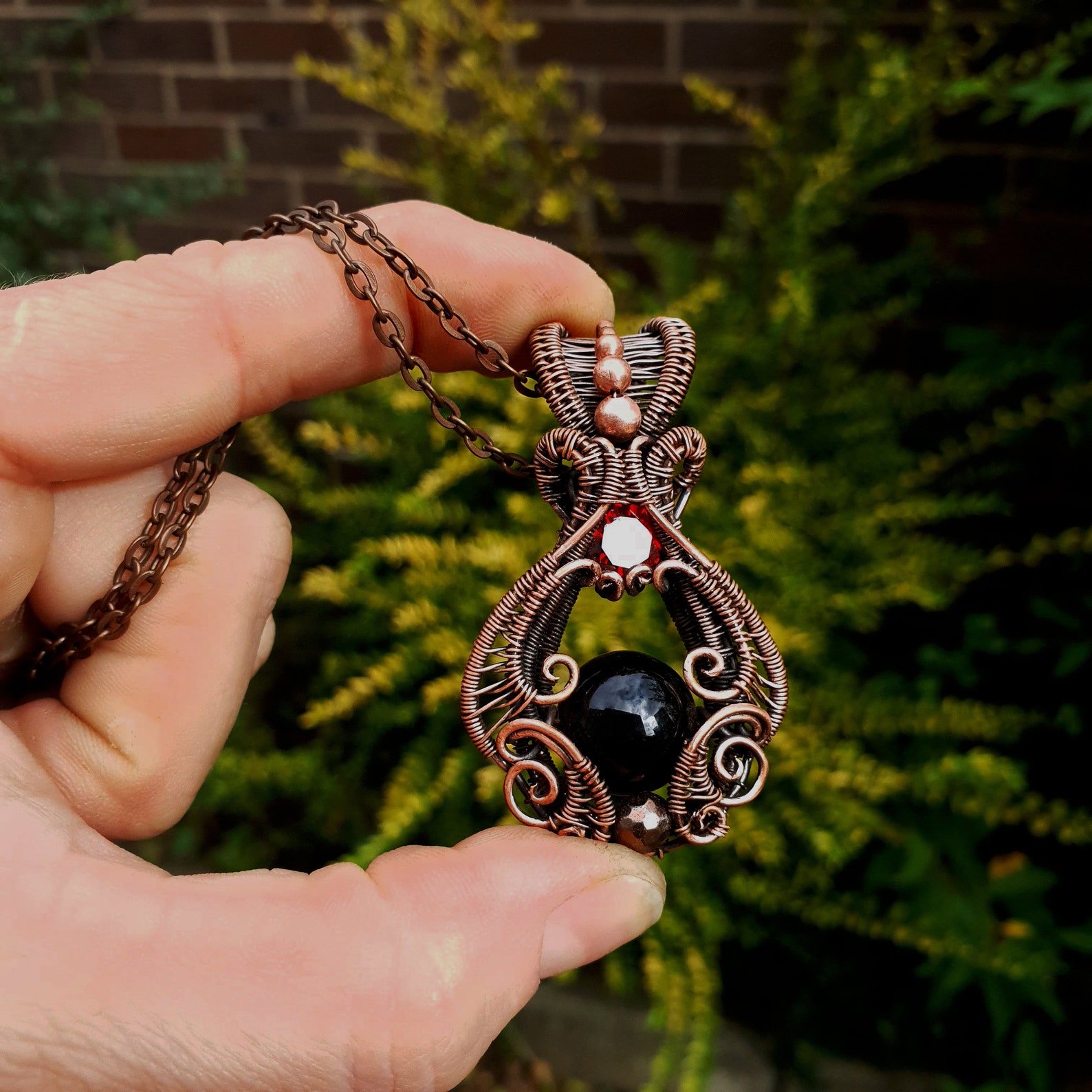 VIDEO TUTORIAL - Galadriel's Amulet - Elven Wire Weave Pendant - Etsy