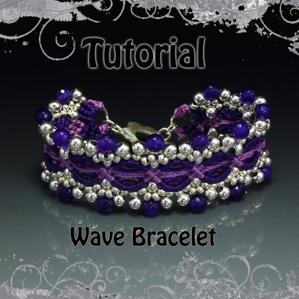 Macrame Bracelet Pattern - Etsy