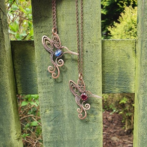TUTORIAL - Humming Bird Pendant - Copper Wire Tutorial - Etsy