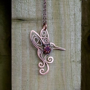 TUTORIAL - Humming Bird Pendant - Copper Wire Tutorial - Etsy