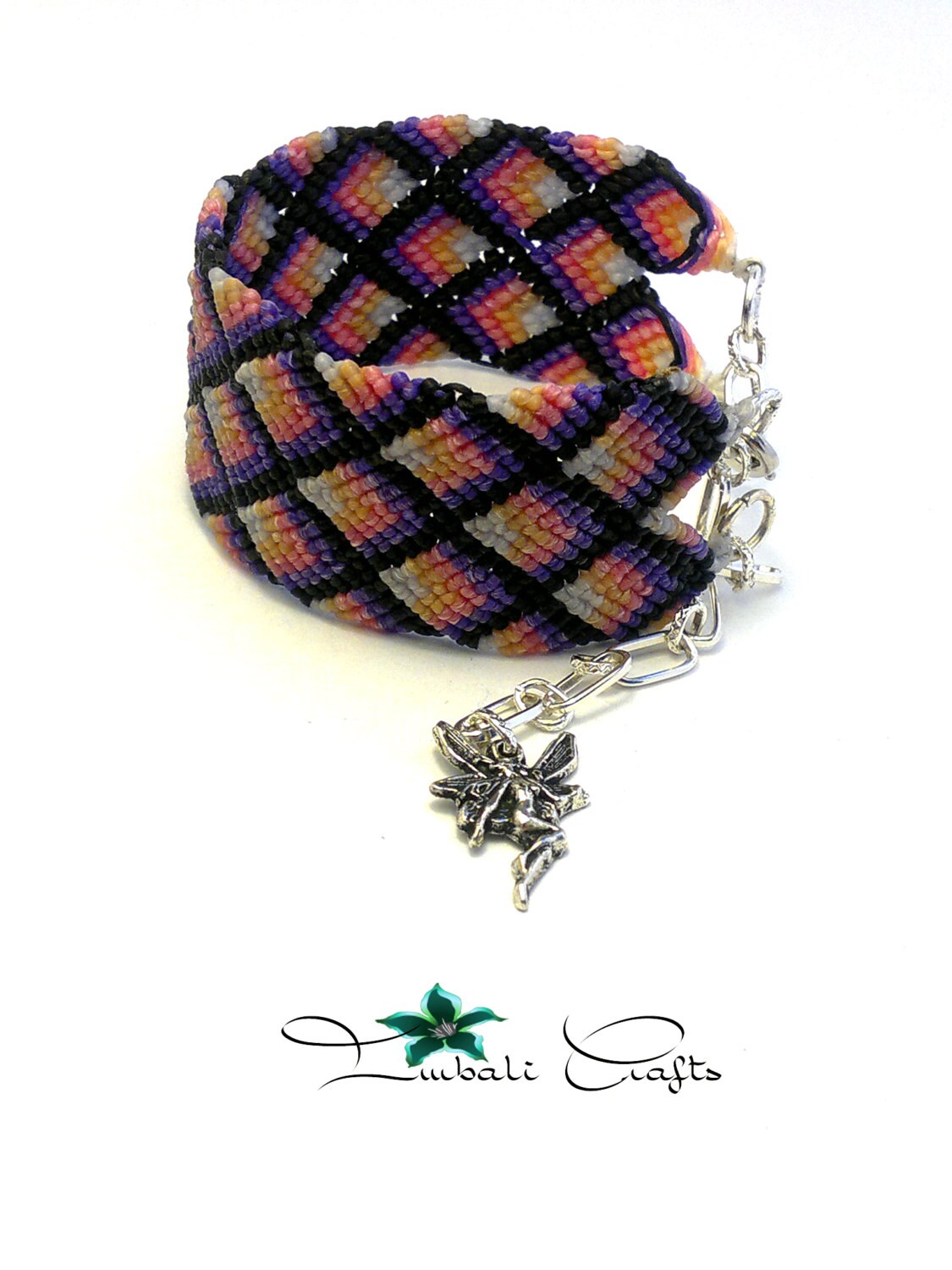 TUTORIAL Micro Macrame Dragon Scales Bracelet Pattern - Etsy