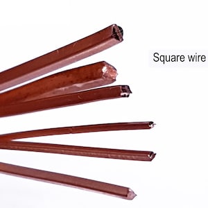 Square Copper Wire - Dead Soft - 1m - 5m - 10m - Etsy