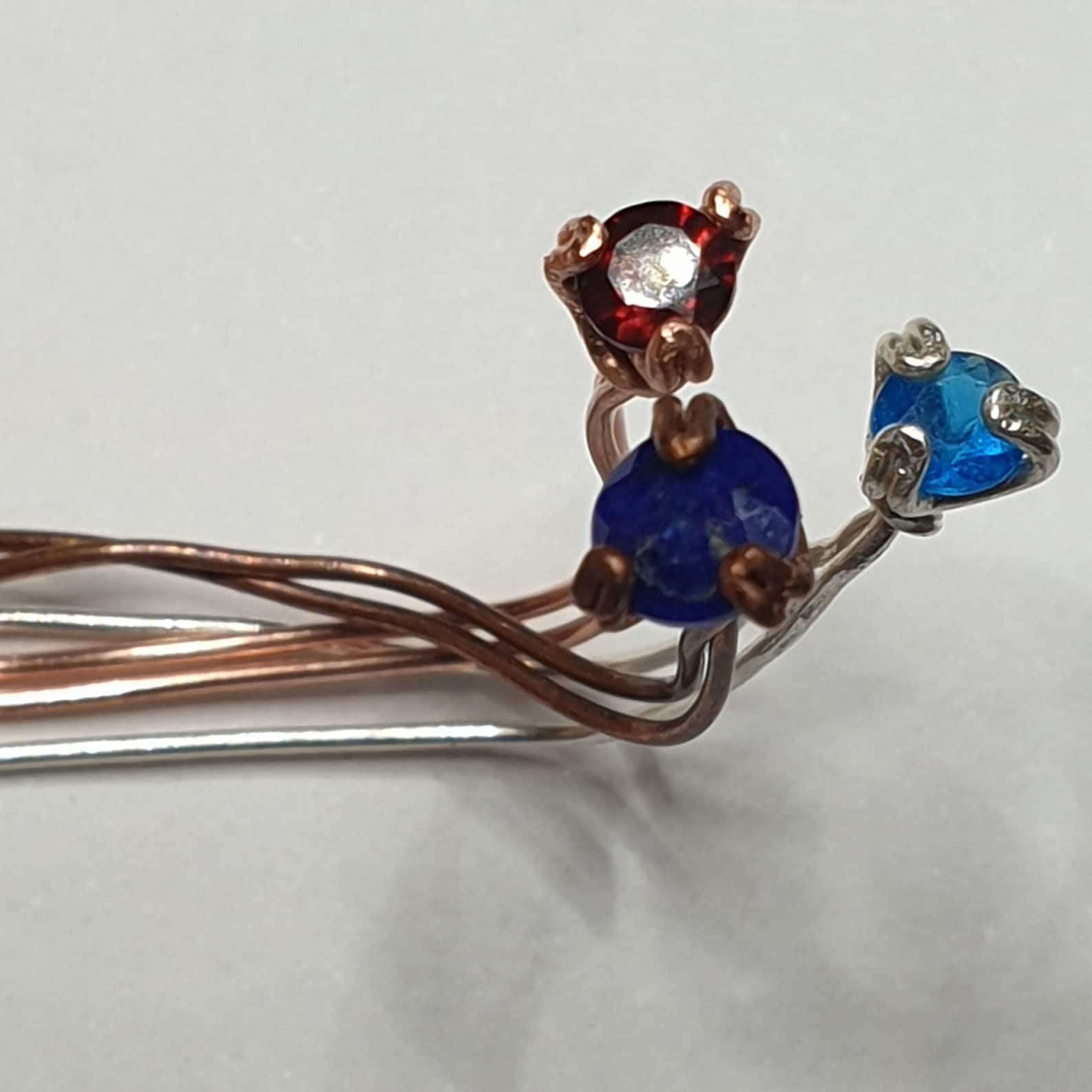 TUTORIAL Weave library and faceted stone & cab setting | Etsy