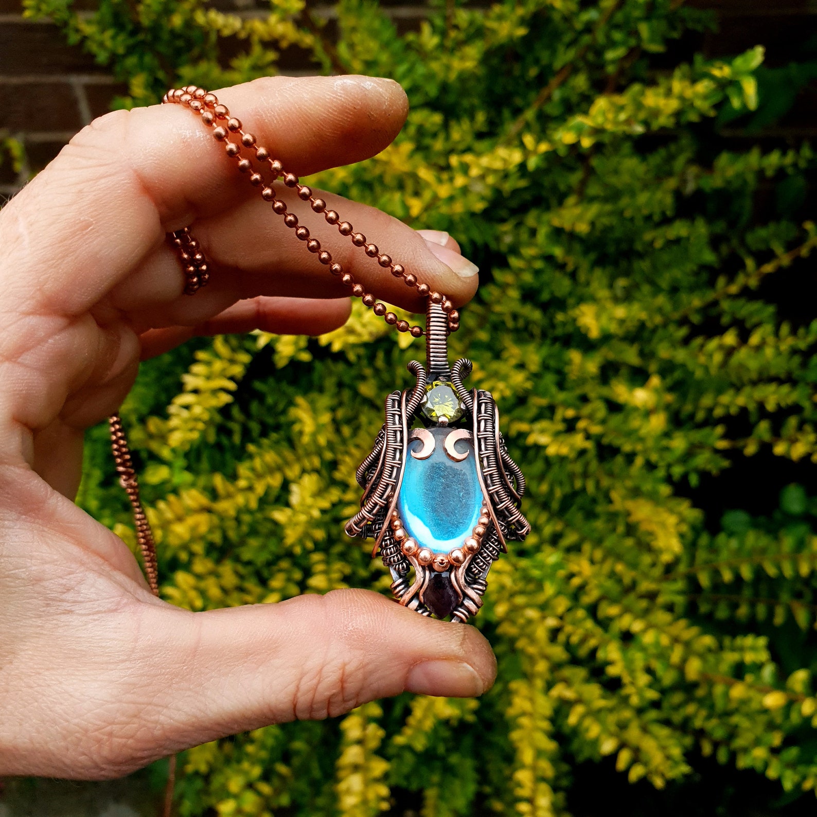 PDF TUTORIAL Skadi Goddess Amulet Wire Weave Pattern - Etsy