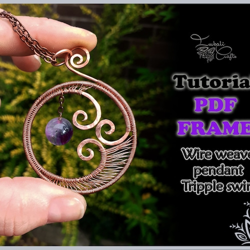 Gallery Wire Pendant Tutorial | Etsy