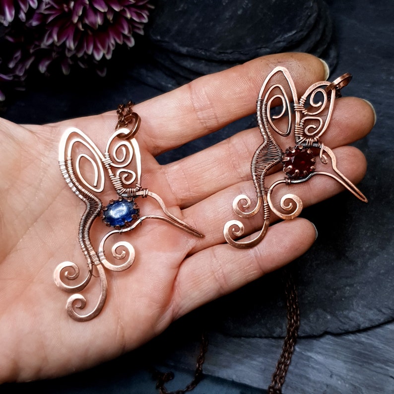 TUTORIAL - Humming Bird Pendant - Copper Wire Tutorial - Etsy