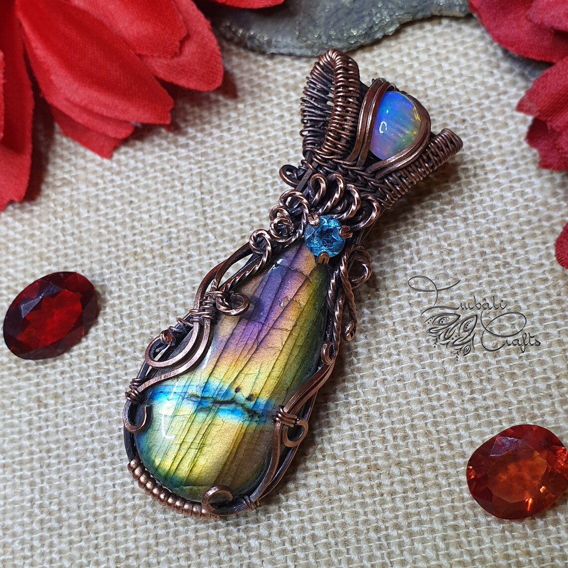 TUTORIAL - Gemstone & Prong Setting - Wire Wrap Pendant Tutorial - DIY ...