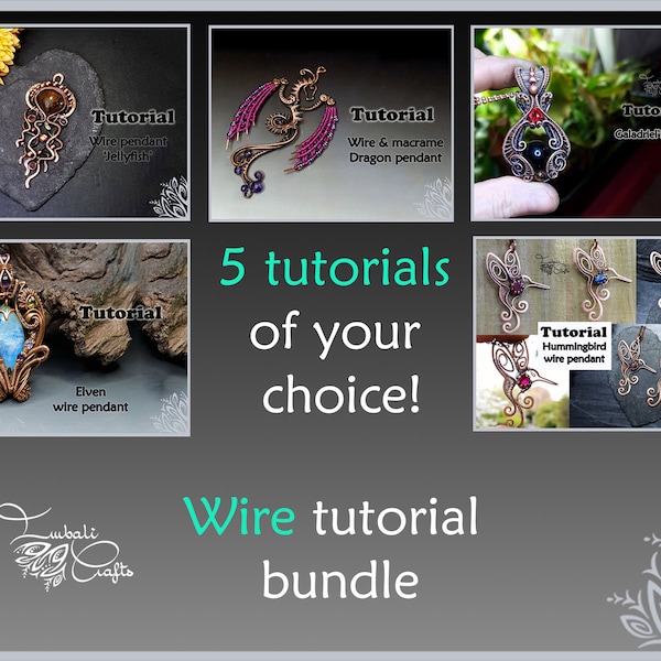 Wire Wrap Tutorial - Etsy