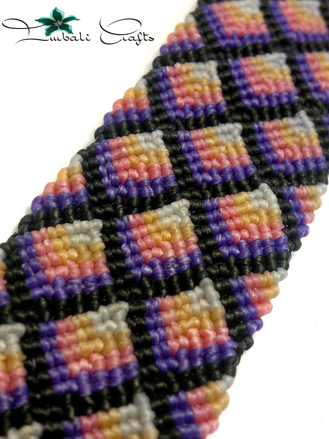 TUTORIAL Micro Macrame Dragon Scales Bracelet Pattern - Etsy