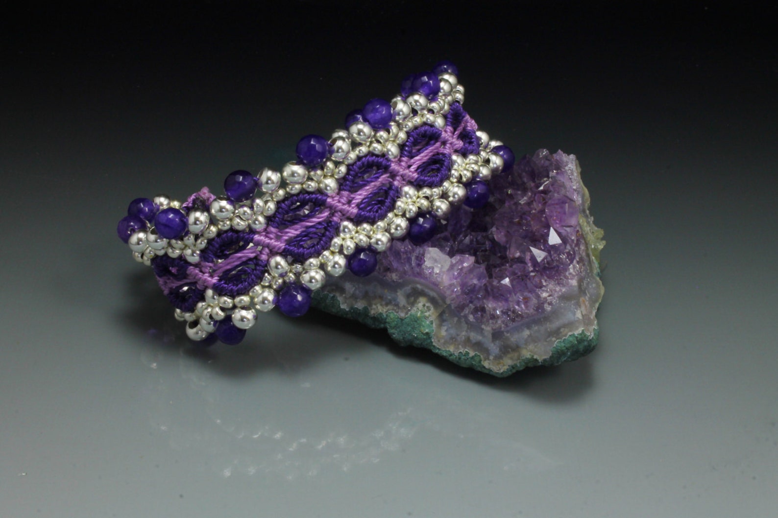 TUTORIAL - Wave Bracelet - Macrame Bracelet Pattern - Beaded Bracelet ...