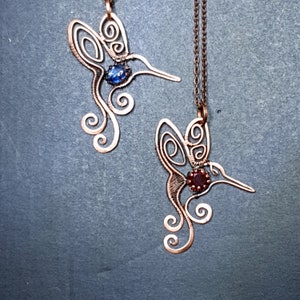 TUTORIAL - Humming Bird Pendant - Copper Wire Tutorial - Etsy
