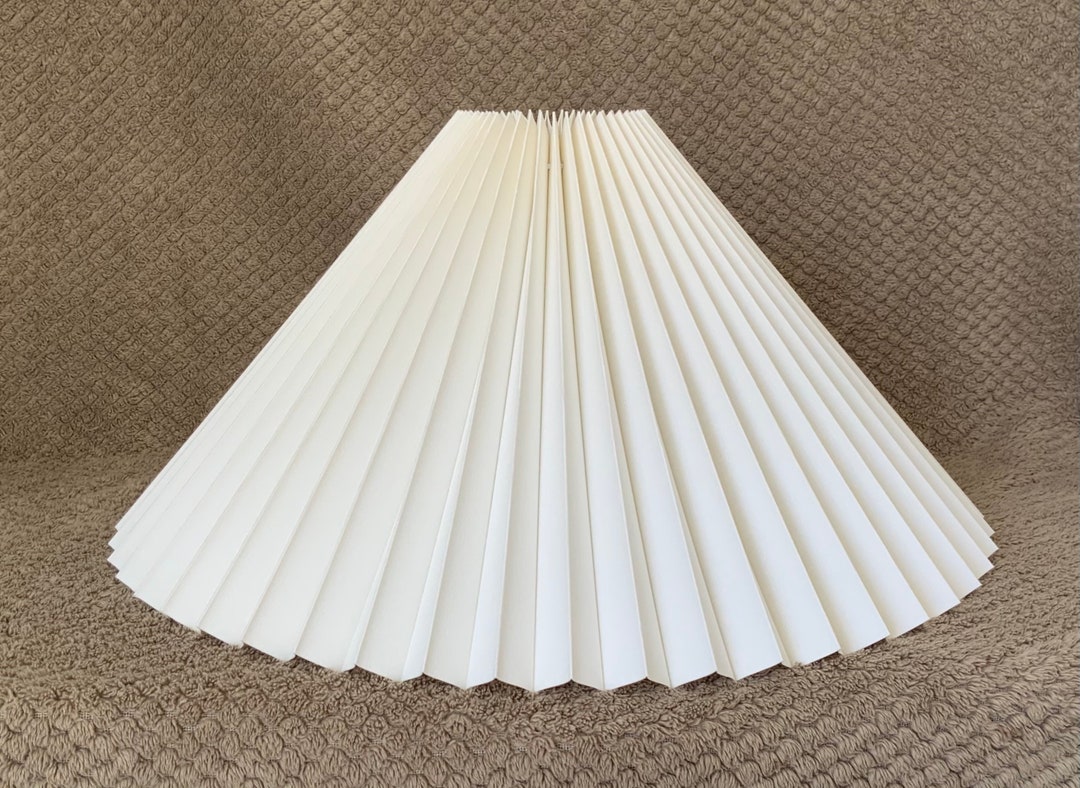 Duplex Shade: Eastern Style Duplex, Pleated Lampshade, for Larger Table ...