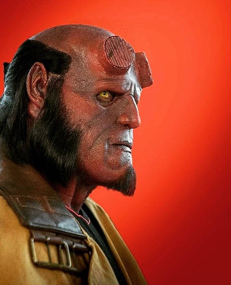 Hellboy Silicone Mask | Etsy