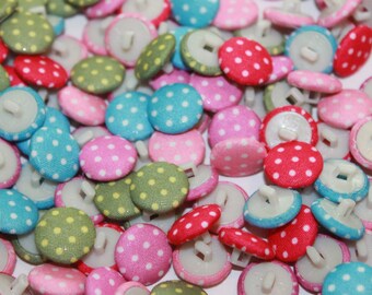 Polka Dot Buttons | Etsy