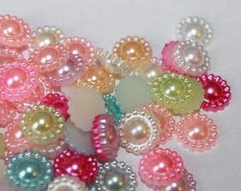 Pearl embellishments | Etsy