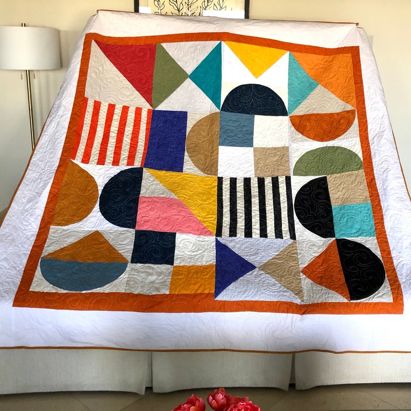 Mid Century Quilt - Etsy