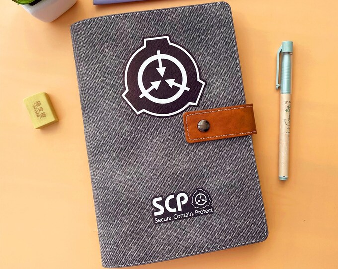 SCP Foundation, A5 Blank Book, Notebook, Diary, Journal Notebook - Etsy
