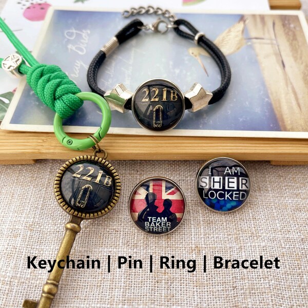 Sherlock Pin - Etsy