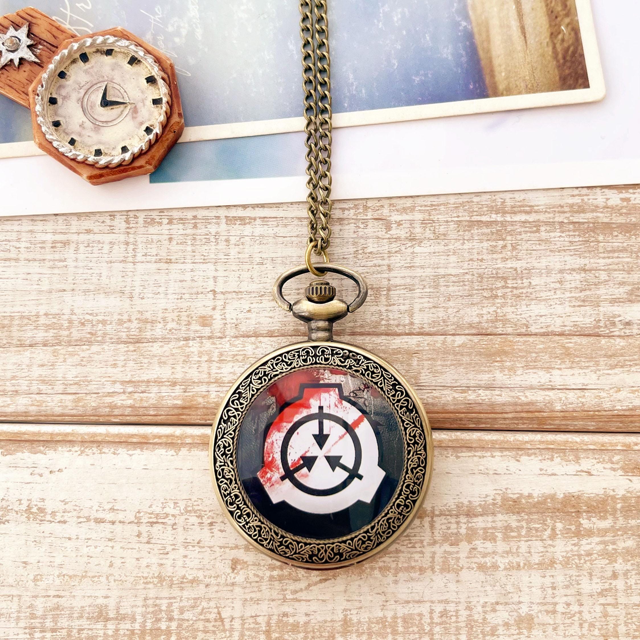 SCP Foundation, Large Pocket Watch, Fan Work, Gift for SCP Fans, Accept ...